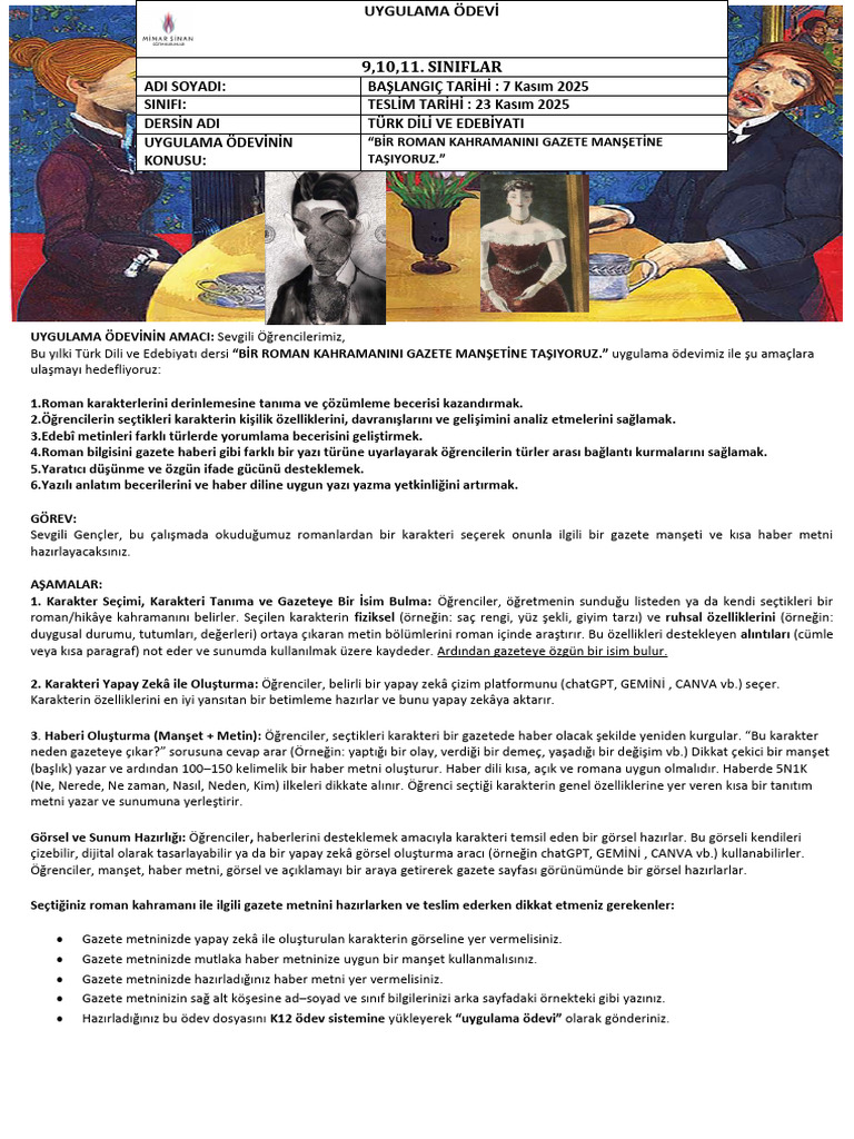 Uygulama Odevi | PDF