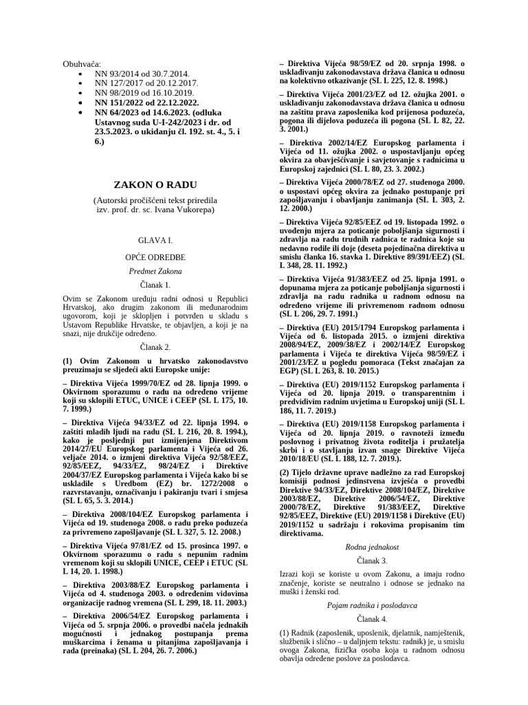 ZR Proc Verz 20230620 | PDF