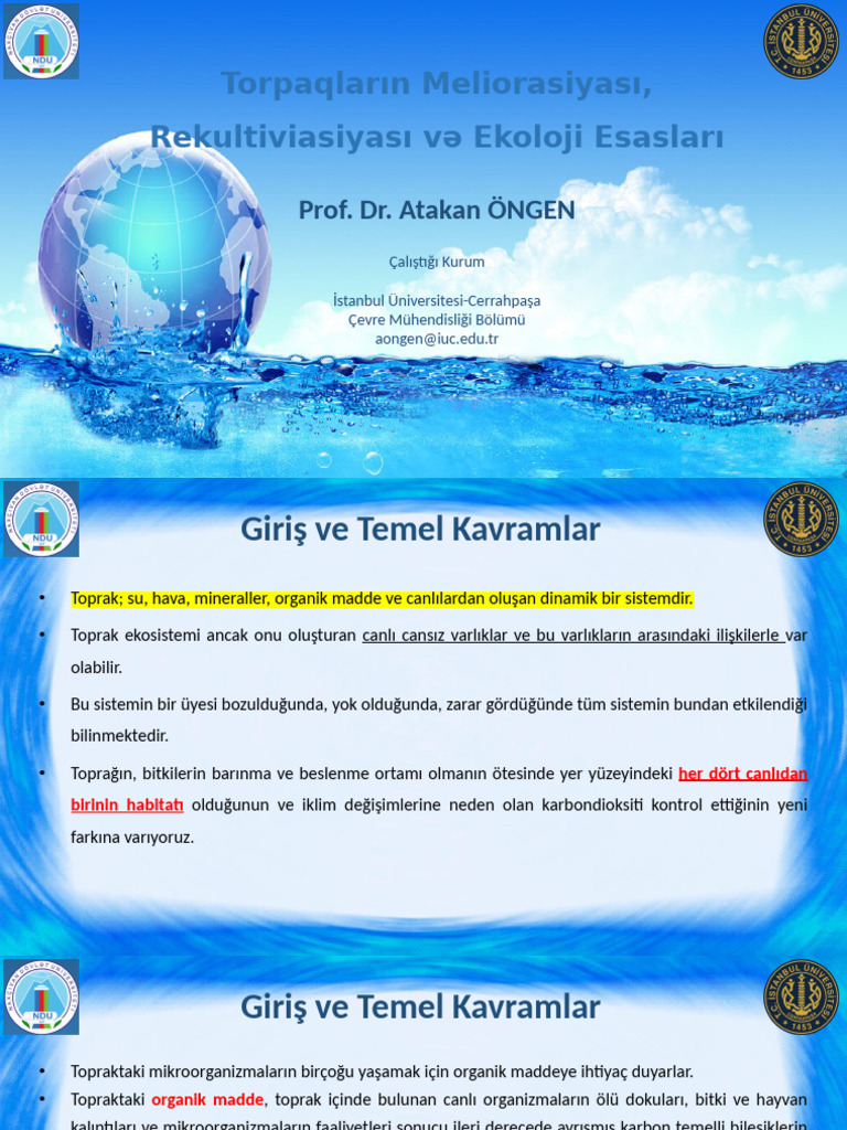 2 - Giris Ve Temel Kavramlar | PDF