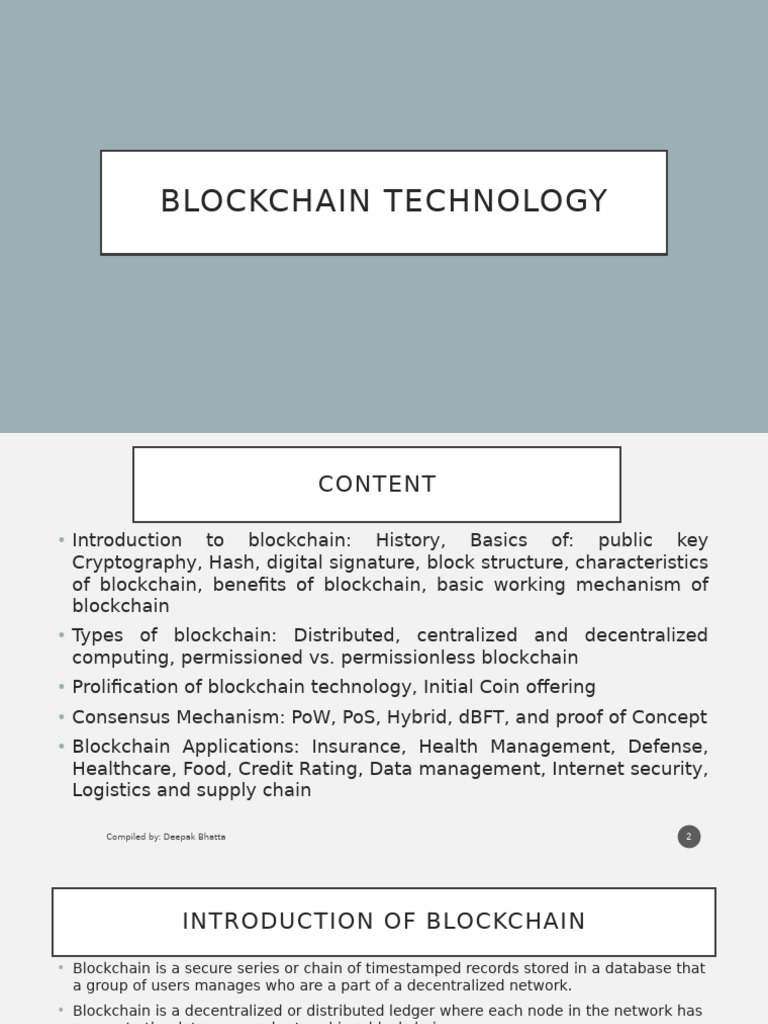 Unit-2.-Blockchain-Technology | PDF | Key (Cryptography) | Public Key Cryptography