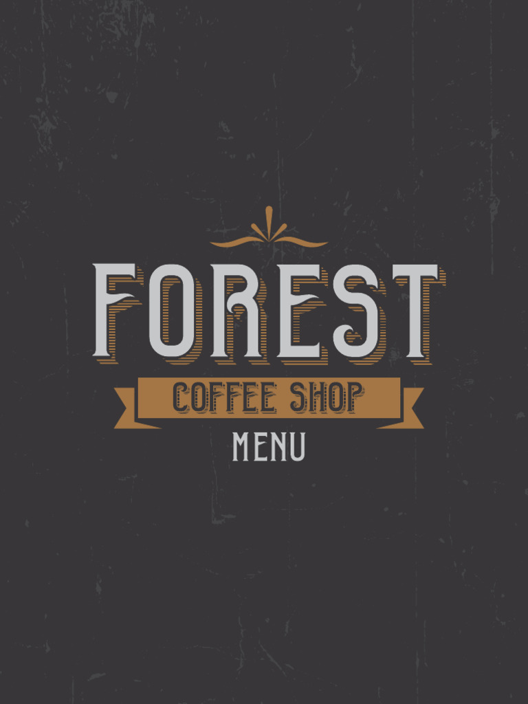 Forest Coffee Shop Menu 2024 ACT AGO | PDF | Alimentos | Cocinando