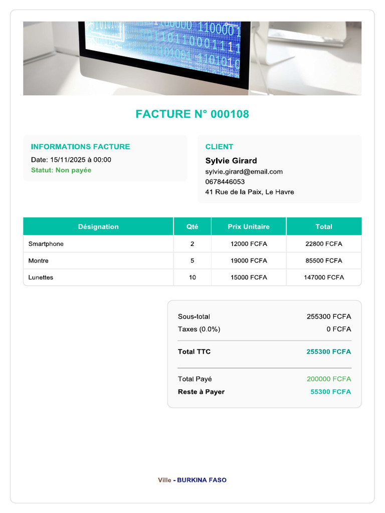 Facture | PDF