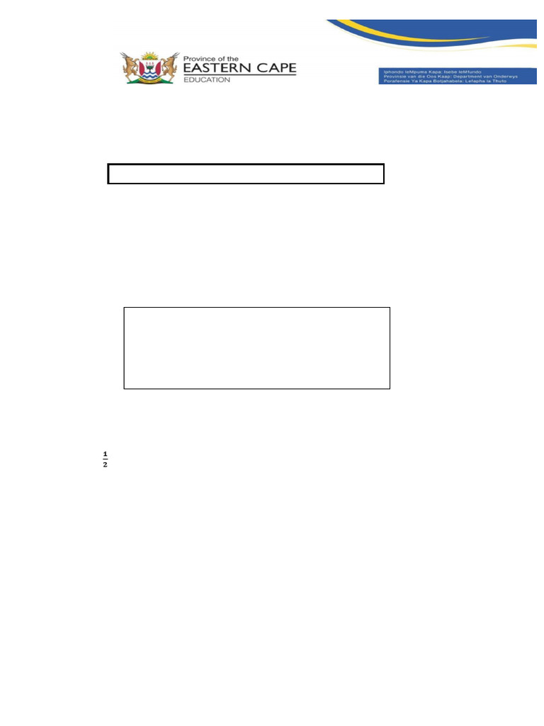 Mlit GRD 10 Paper 2 Final Exams 2025 | PDF | Tablespoon