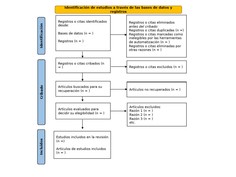 Plantilla Diagrama de Flujo Prisma | PDF