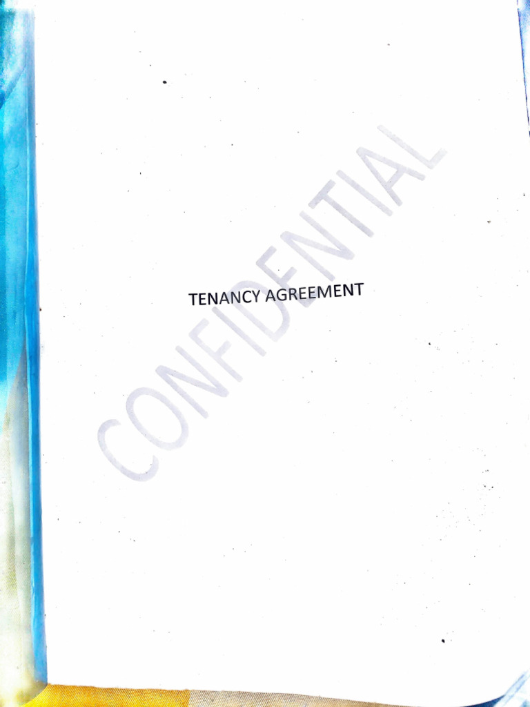 Tenancy Agreement | PDF