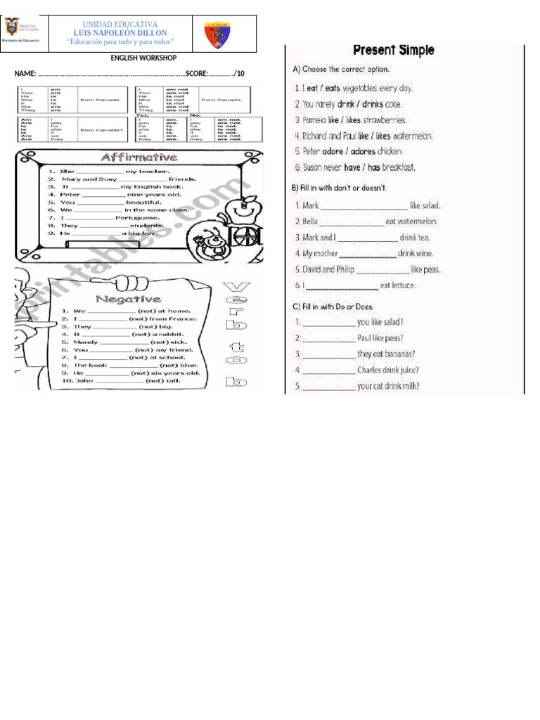 English Activities From Friday 14th To Monday 17th | PDF