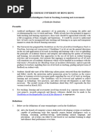 PolyU GenAI Honour Declaration Form | PDF