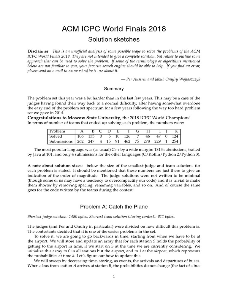 Finals 2018 Solutions | PDF | Software Engineering | Computer Science