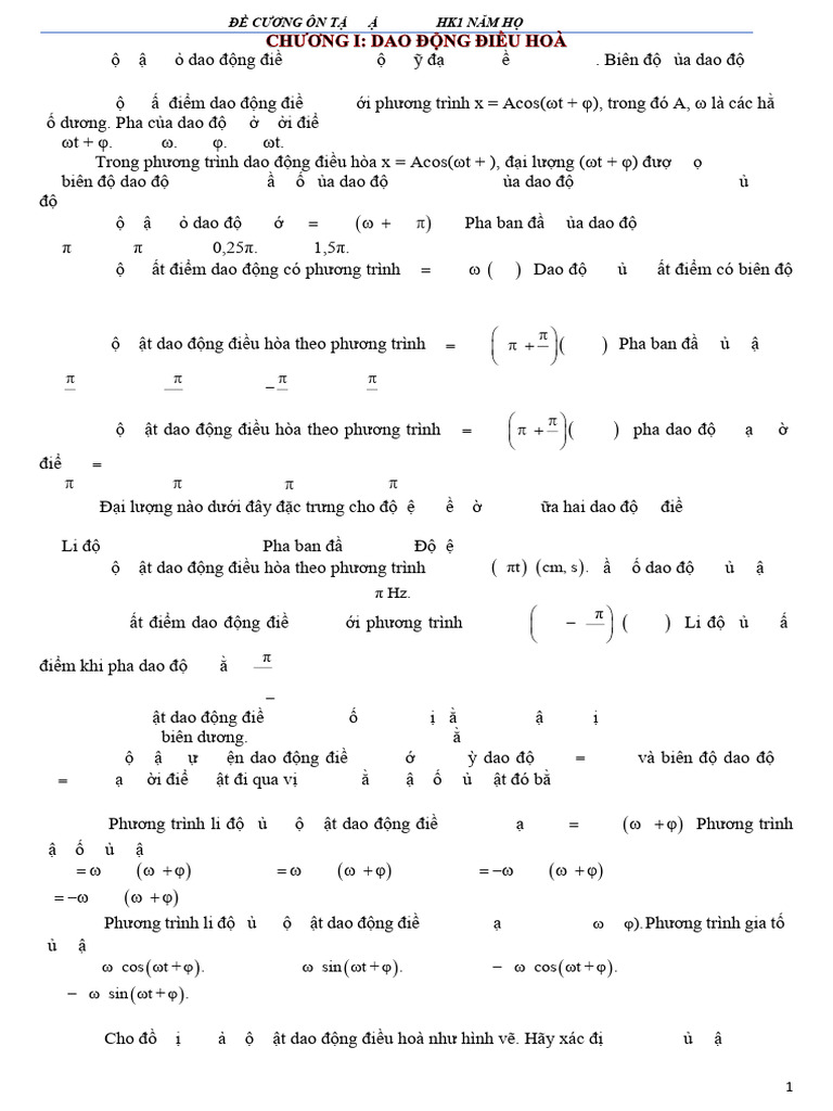 # HK1 ÔN TẬP HK1 FULL | PDF