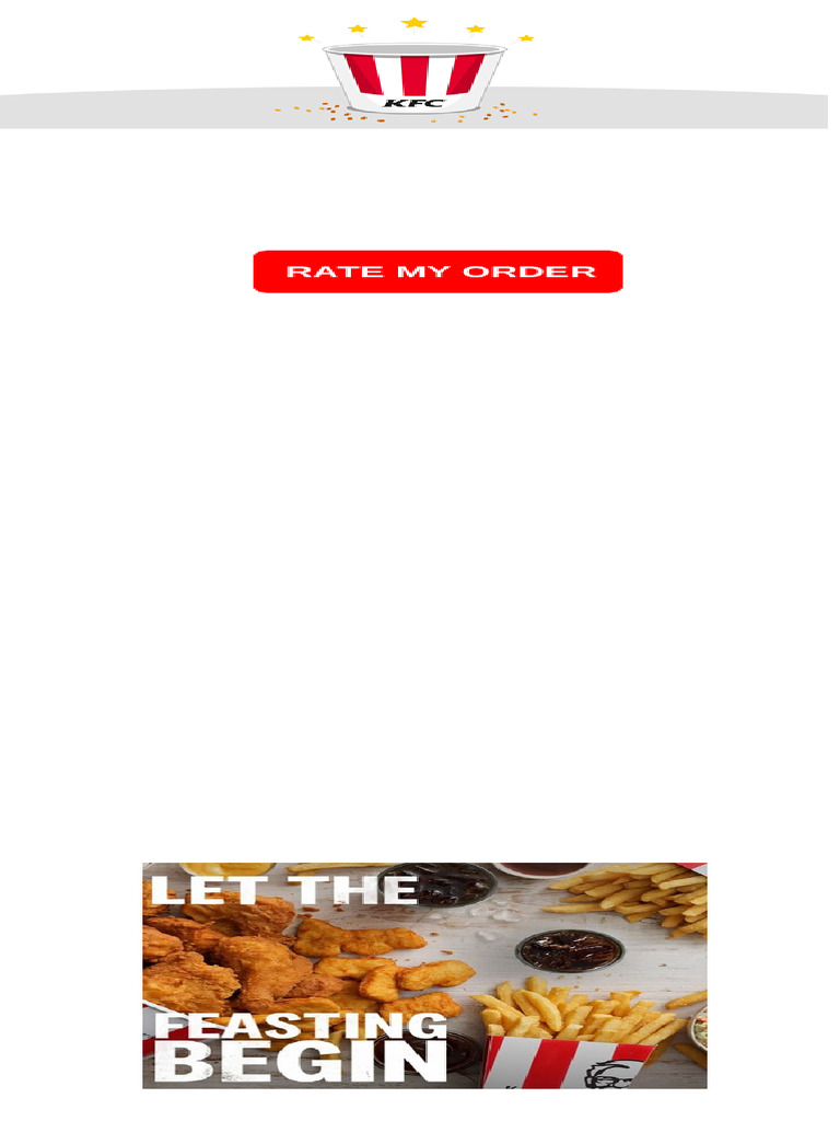 KFC Fountain Gate Feedback Request | PDF