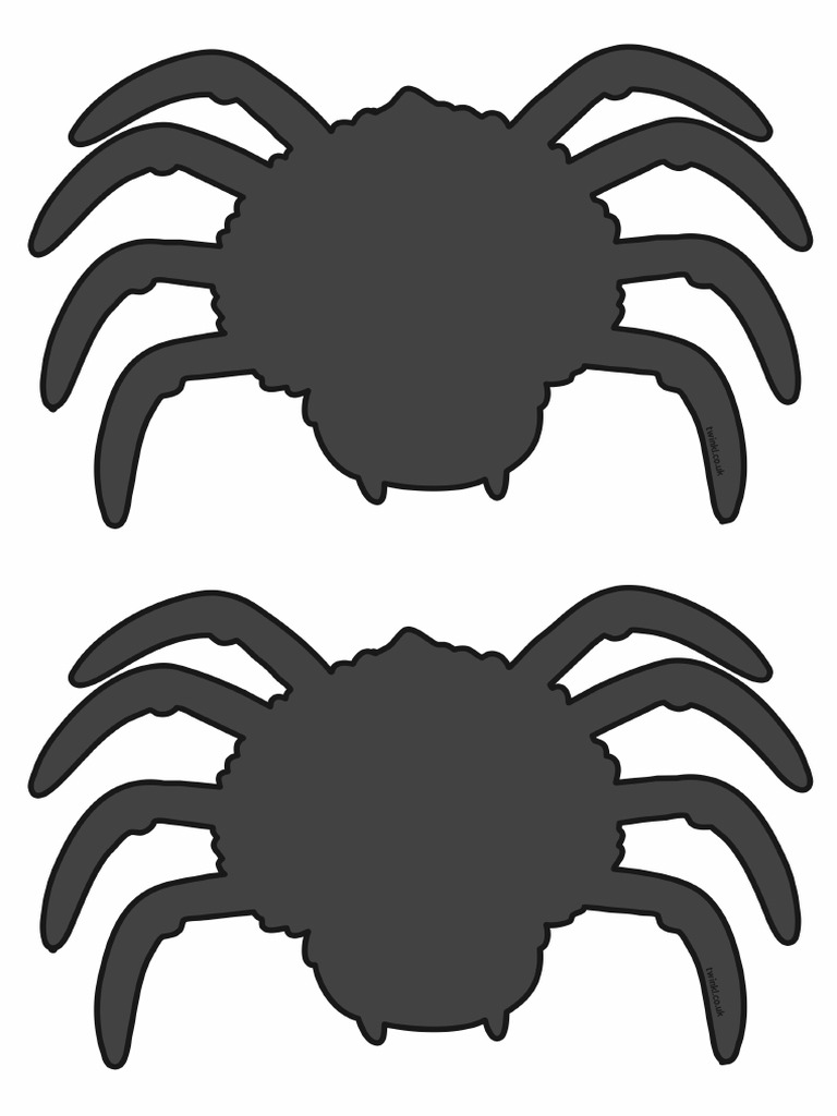 Dangly Spider Cut-Outs | PDF