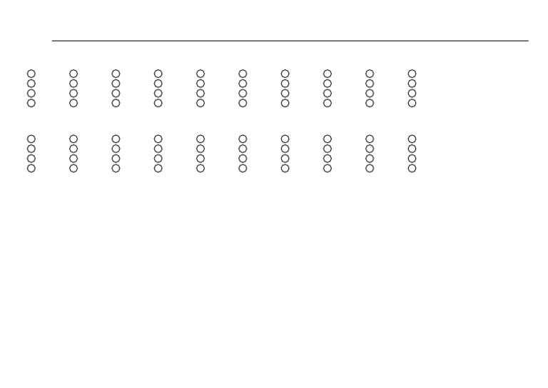 20-Question OMR Sheet Template | PDF