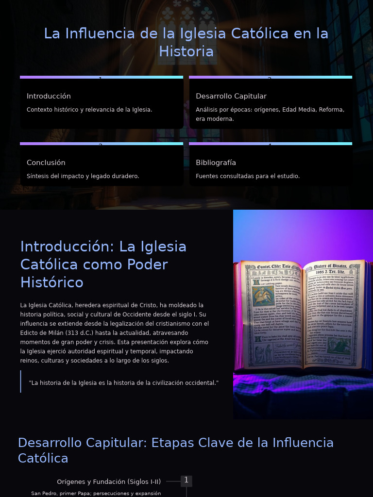 La-Influencia-de-la-Iglesia-Catolica-en-la-Historia | PDF | Iglesia ...
