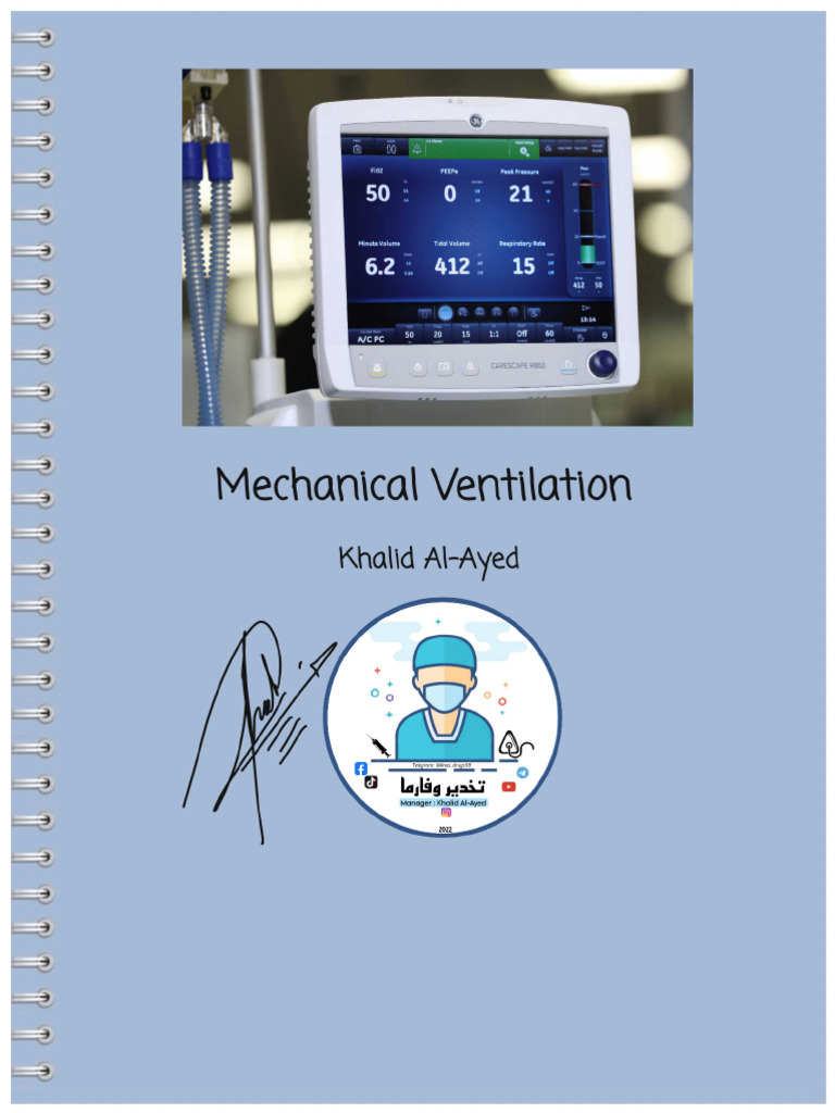 Mechanical Ventilation - Khalid Al-Ayed | PDF