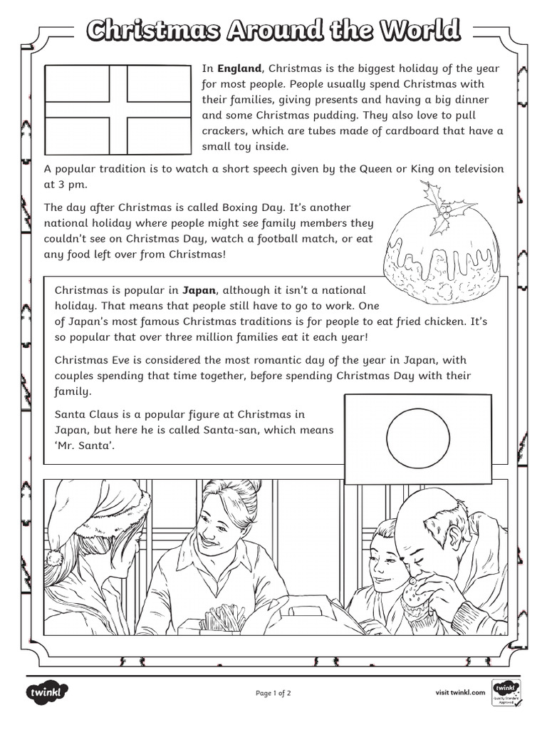 T 1668702332b Esl Christmas Around The World Reading Activity Eco Black ...