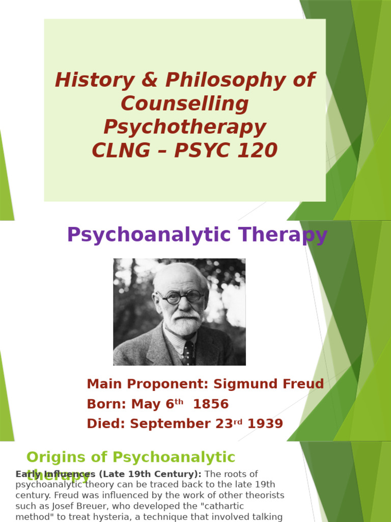 Psychoanalytic Therapy Overview | PDF | Psychoanalysis | Unconscious Mind