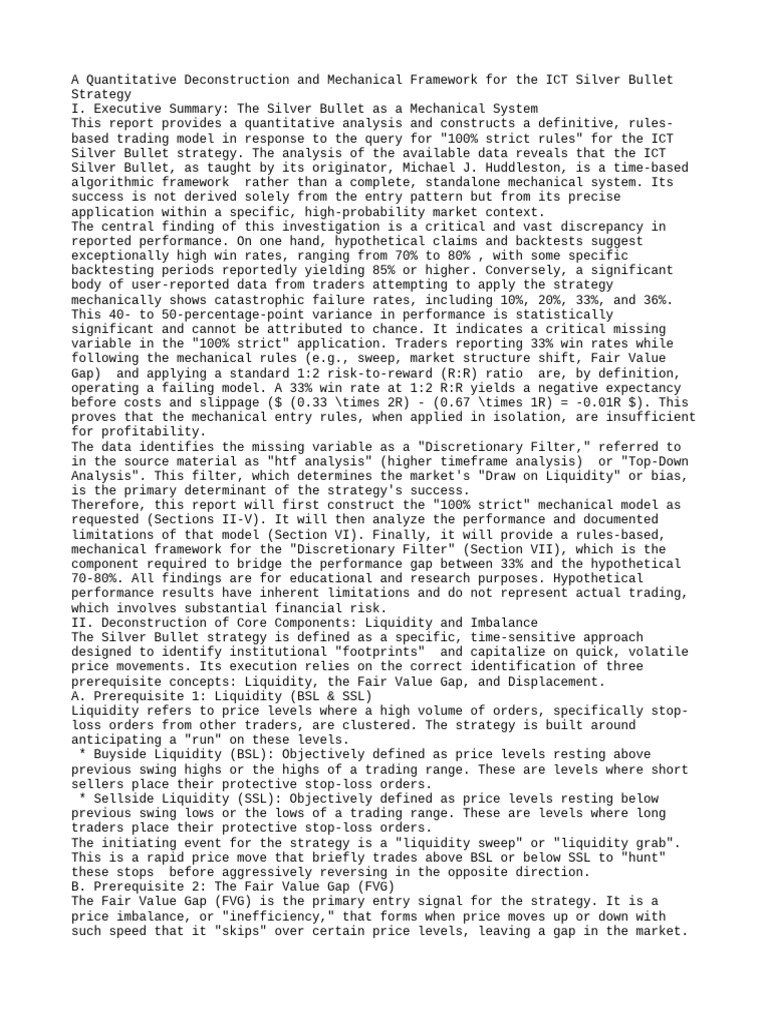 STRICT SILVER RULES | PDF | Statistics