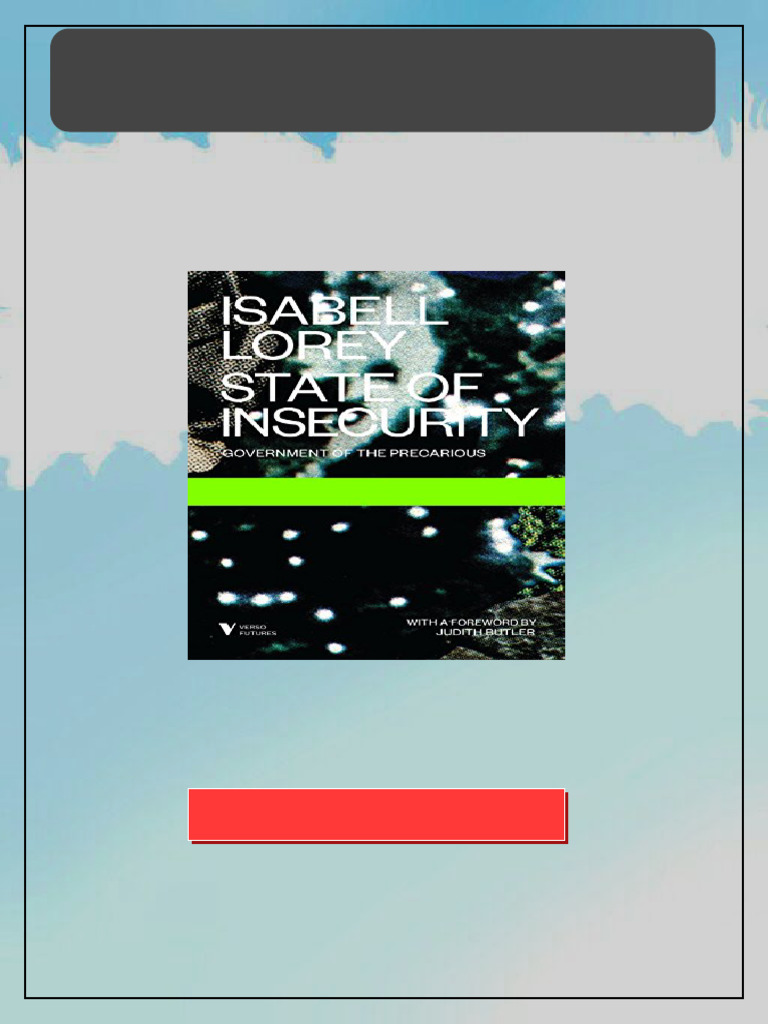 State of Insecurity Government of the Precarious Isabell Lorey digital ...