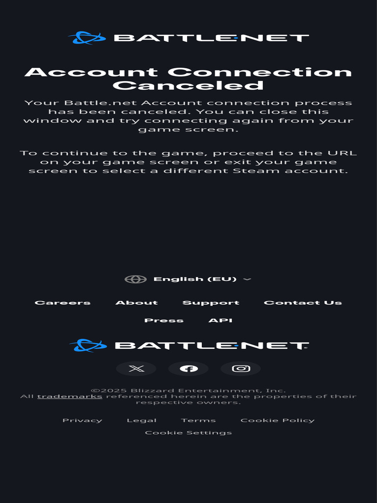 Account Connection Canceled | PDF