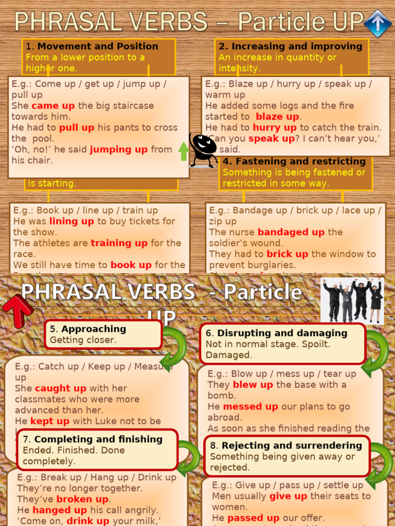 Phrasal Verbs - UP | PDF | Chess