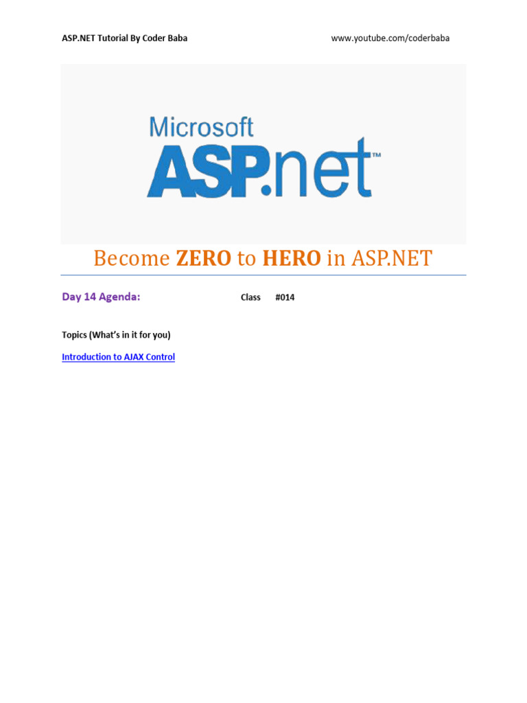 Day 14 AJAX ASynchronous JavaScript and XML | PDF | Ajax (Programming) | Software Engineering