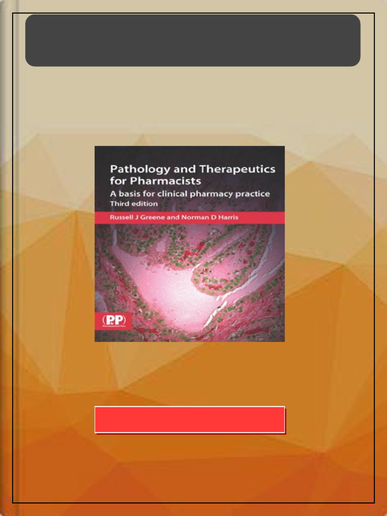 Pathology and Therapeutics for Pharmacists 3rd edition Russell J ...