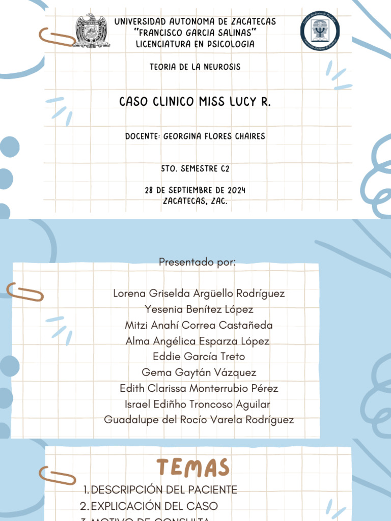 012. Miss Lucy | PDF | Mente inconsciente | Sigmund Freud