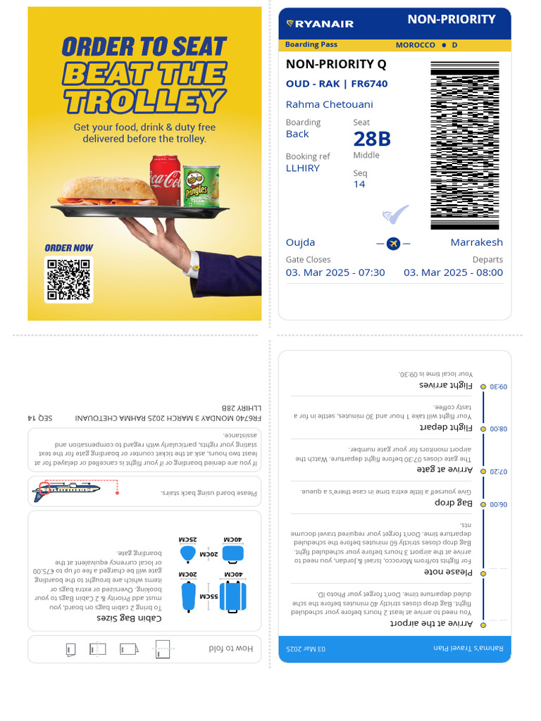 Boarding Pass | PDF