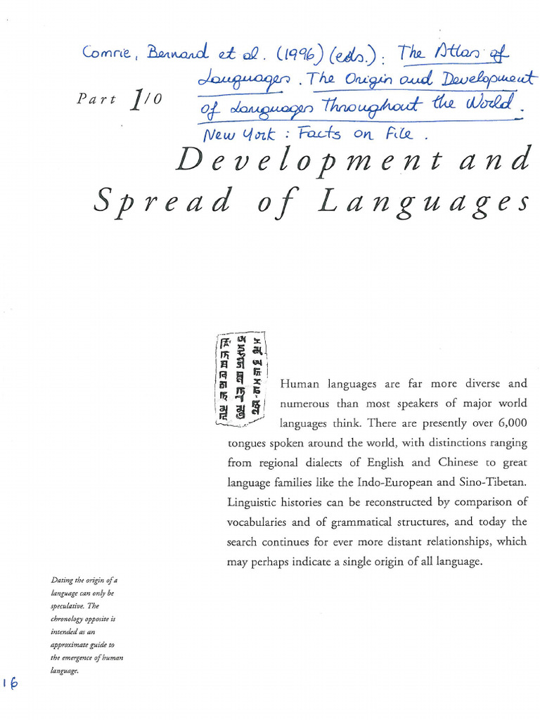 Development_and_Spread_of_Languages | PDF