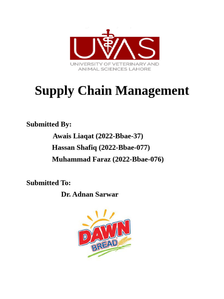 Supply Chain Report 1.00 | PDF | Supply Chain | Retail