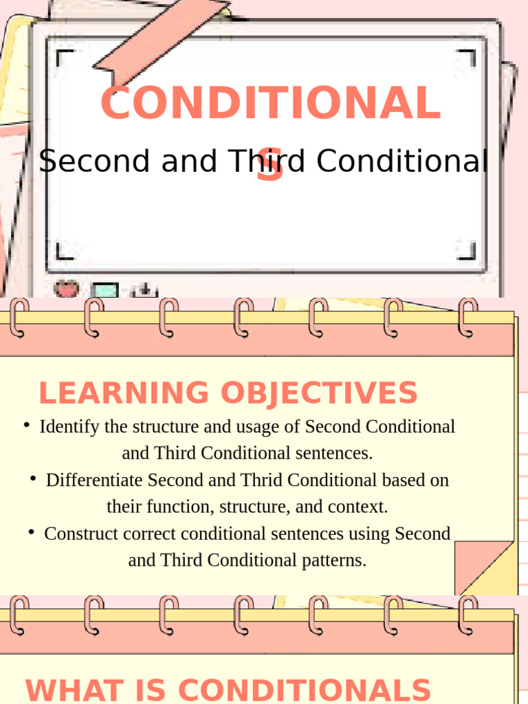 Second+and+Third+Conditional | PDF | Perfect (Grammar) | Verb