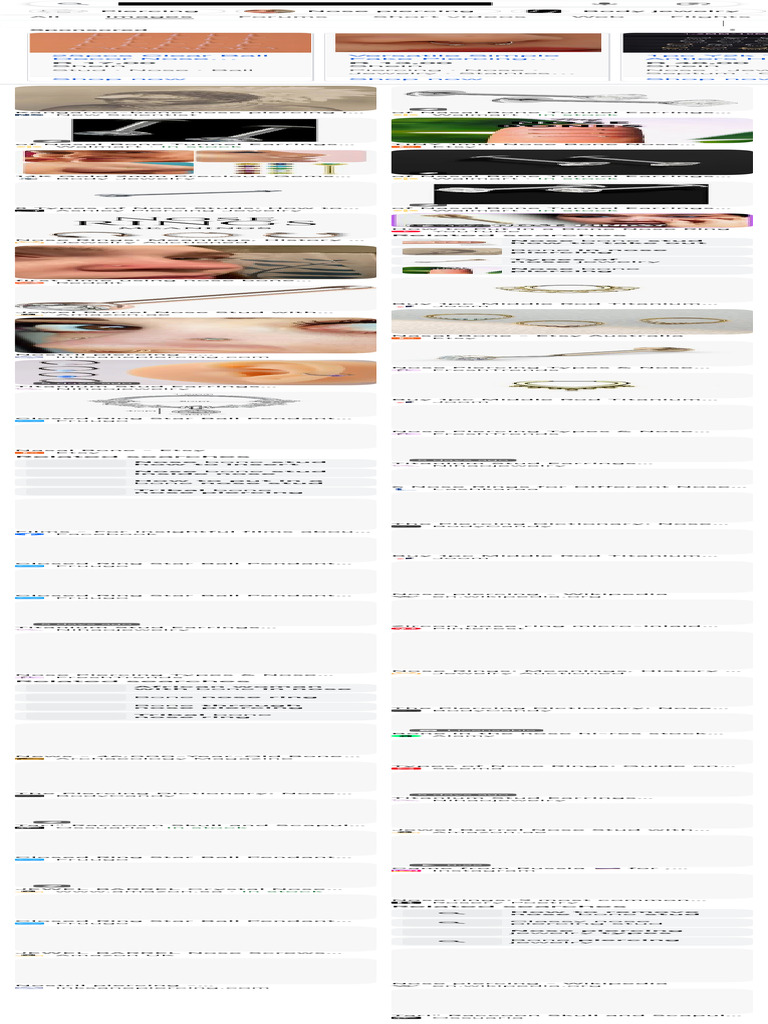 Nasal Bone Jewelry - Google Search | PDF | Jewellery | Human Nose