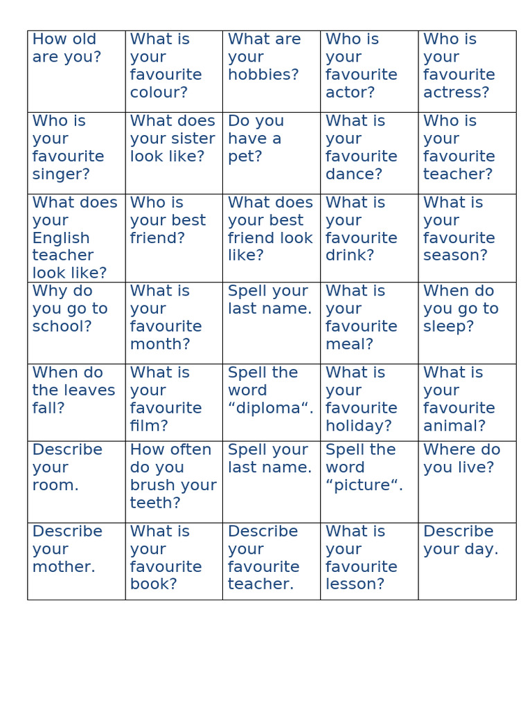 Questions Game Corrected File | PDF