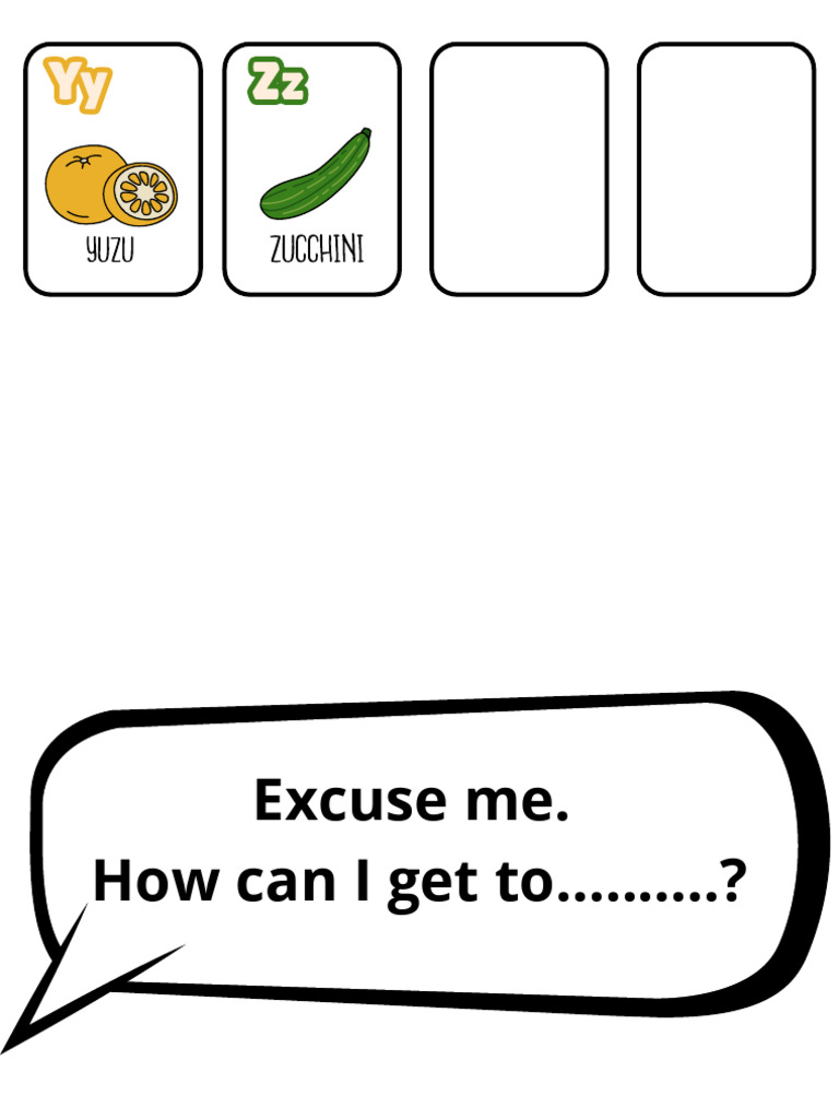 Colourful and Simple Alphabet Fruits and Vegetables Flashcards Activity ...