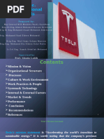 Tesla's Organizational Structure Overview | PDF | Electric Vehicle ...