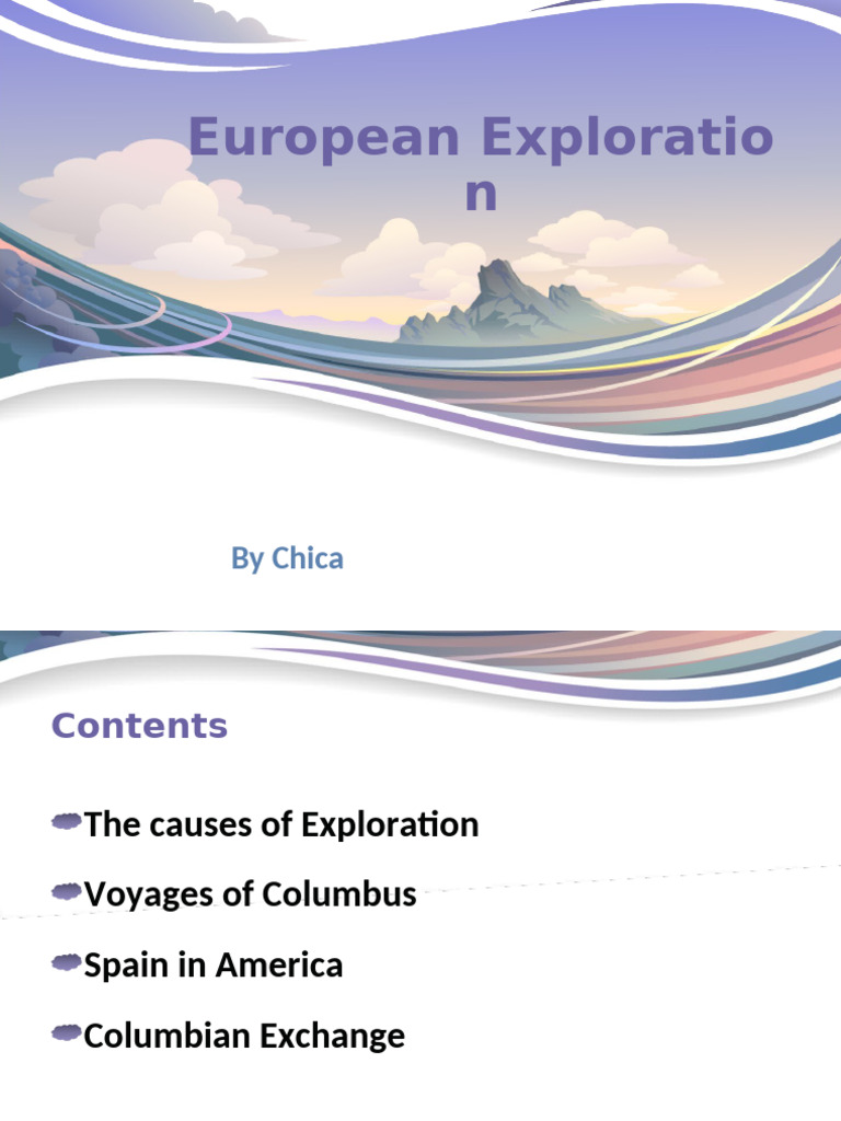 European Exploration | PDF