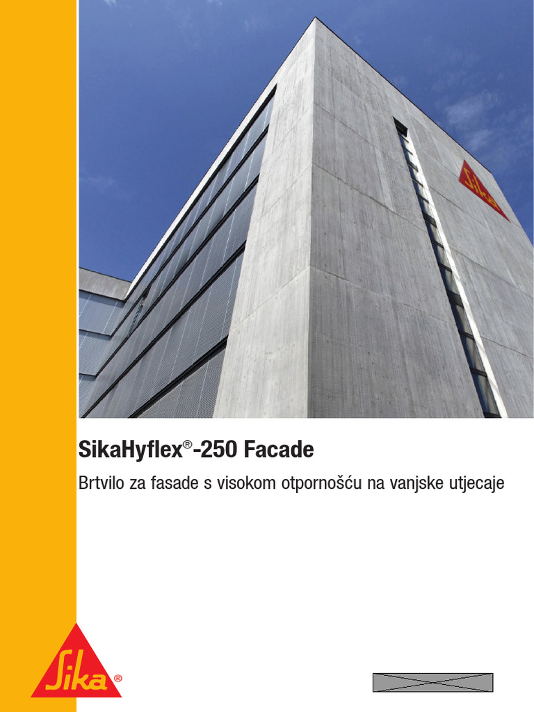 SikaHyflex250 Brosura | PDF