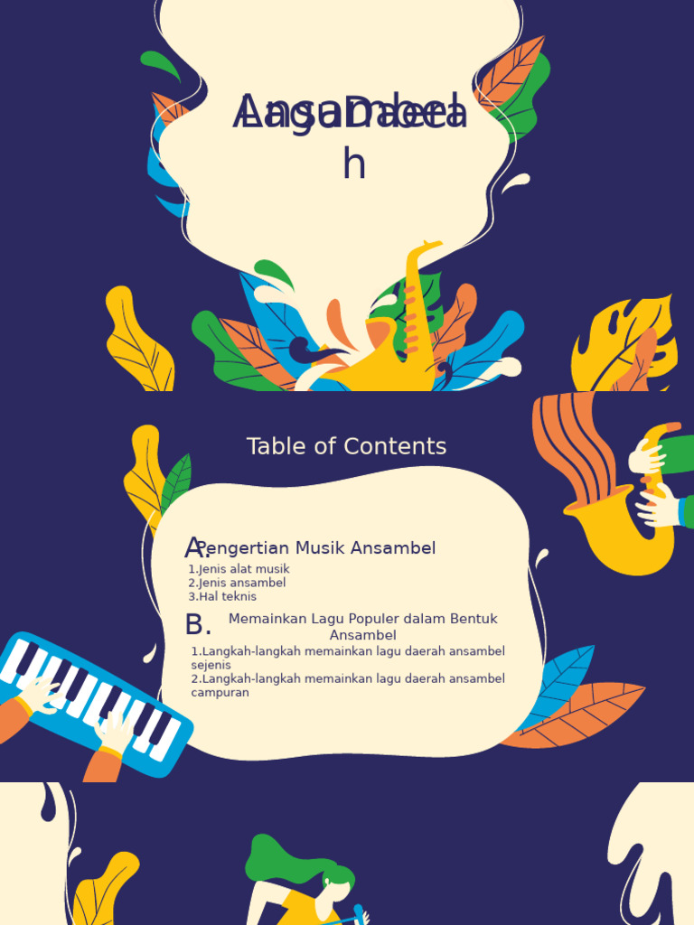 Panduan Musik Ansambel dan Lagu Daerah | PDF