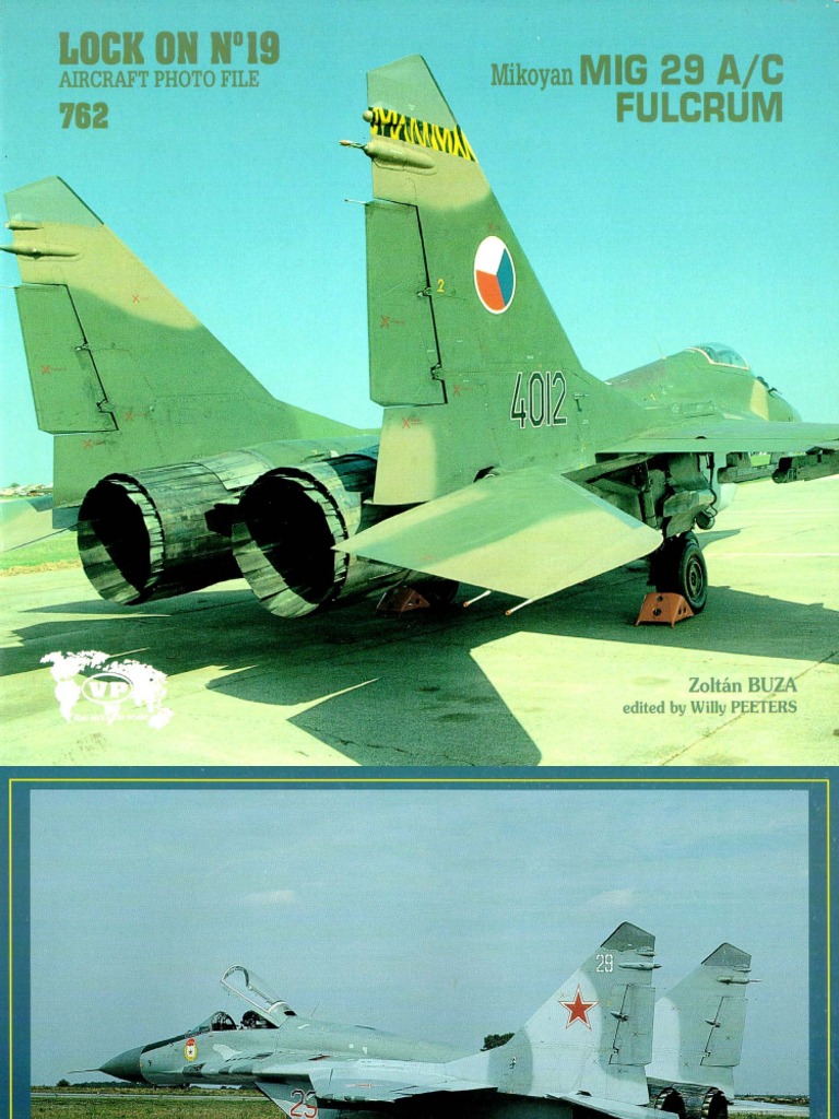 Mikoyan MiG-29 Fulcrum: Especificaciones | PDF | Ciencia y matemáticas