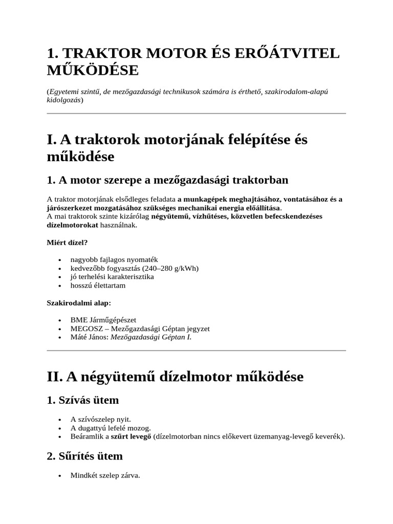 Géptan | PDF