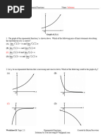 AP Precalculus Test: Units 2.1-2.12 | PDF | Exponential Function ...