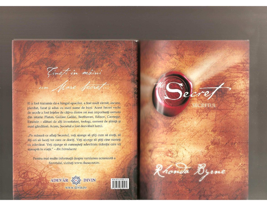 Rhonda Byrne Secretul | PDF