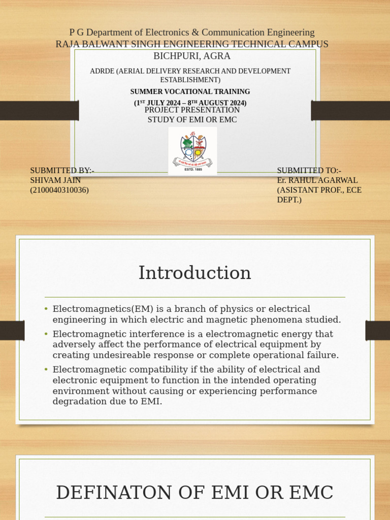 Sources of Emi | PDF | Electromagnetic Compatibility | Electromagnetic ...