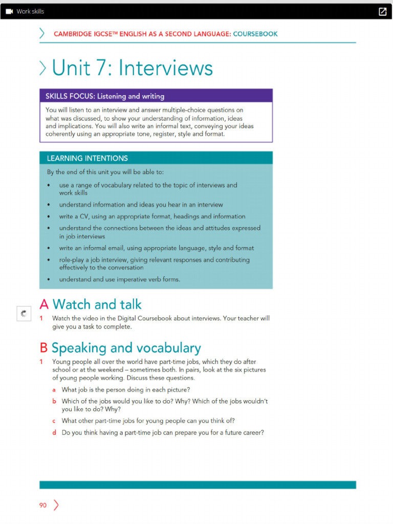 English Second Language . | PDF