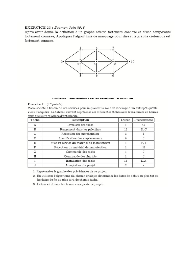 Exo Graphe | PDF