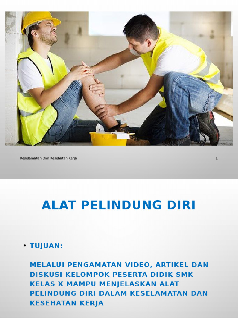 PPT K3 Peralatan APD | PDF