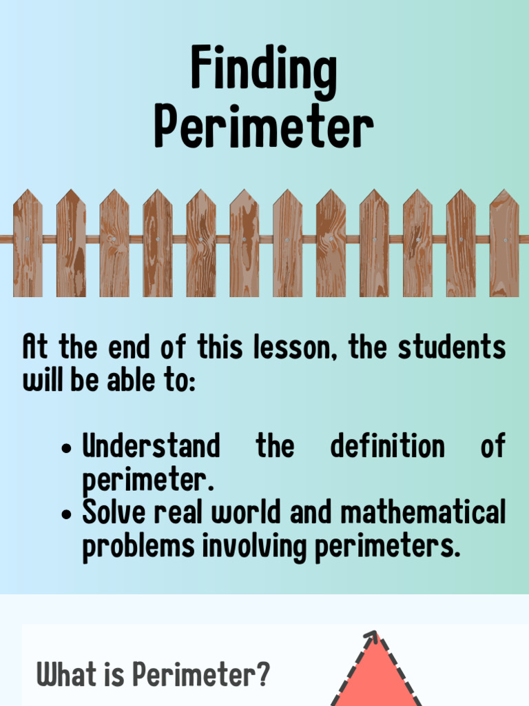4 - Perimeter | PDF | Mathematics | Geometry