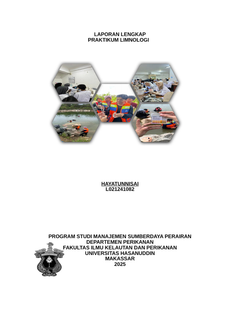 Laporan Hayatunnisai Limnologi | PDF