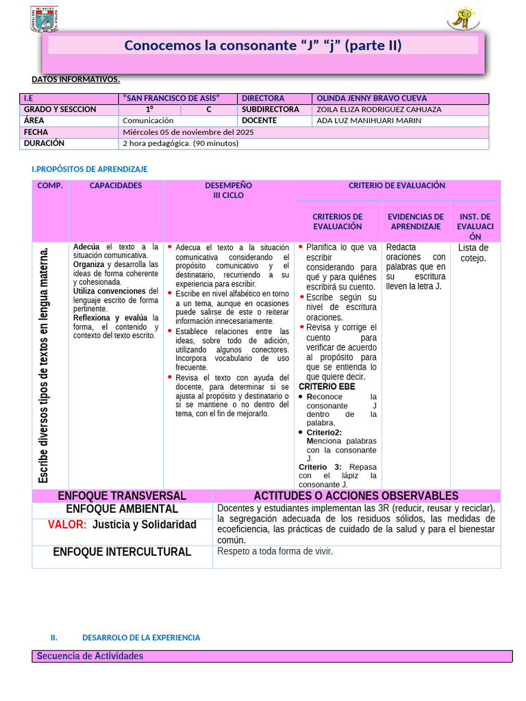 Consonante J Parte 2 | PDF | Escritura | Lingüística