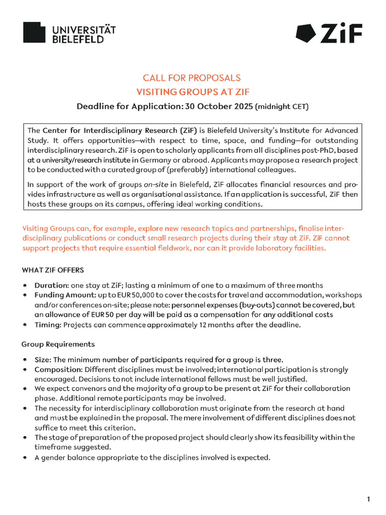 2025 VG CfP Final - Bielefeld | PDF